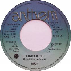 Rush Limelight (EP)- Spirit of Rock Webzine (en)