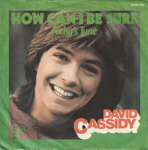 David Cassidy How Can I Be Sure (Single)- Spirit of Rock Webzine (en)